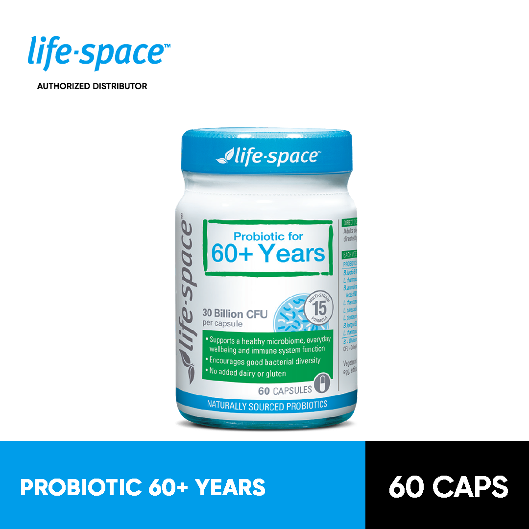 Probiotic for 60+ Years (60 Capsules) – Wellness Plus